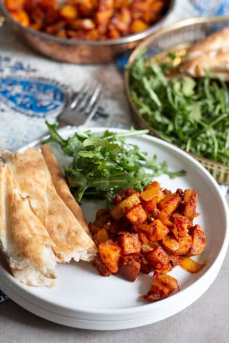 Persian Sausage and Potato Skillet - Sosis Bandari • Unicorns in the ...