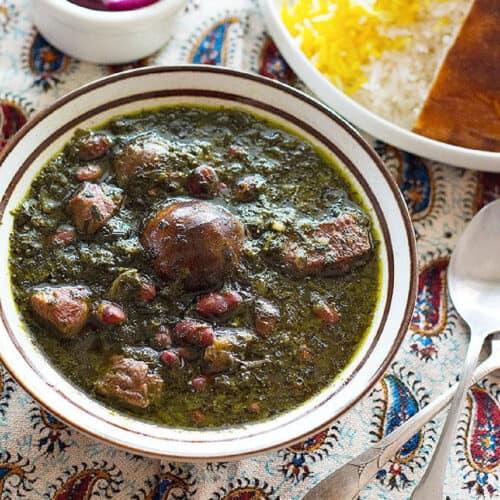 Ghormeh Sabzi - Persian Herb Stew (Video) • Unicorns in the Kitchen