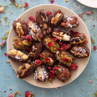 Stuffed Dates Recipe - 4 Different Flavors!