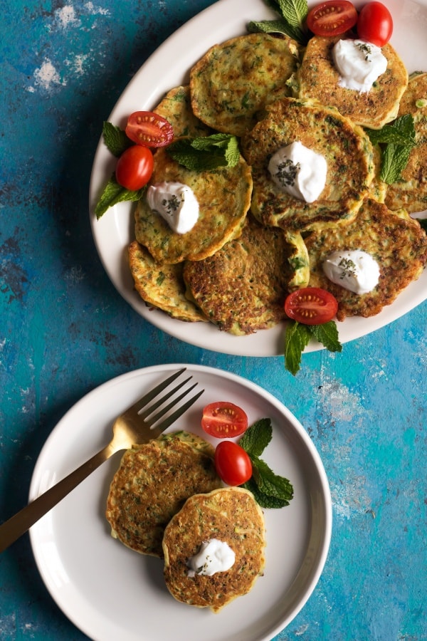 Turkish Zucchini Fritters Recipe (Mucver) • Unicorns in the Kitchen