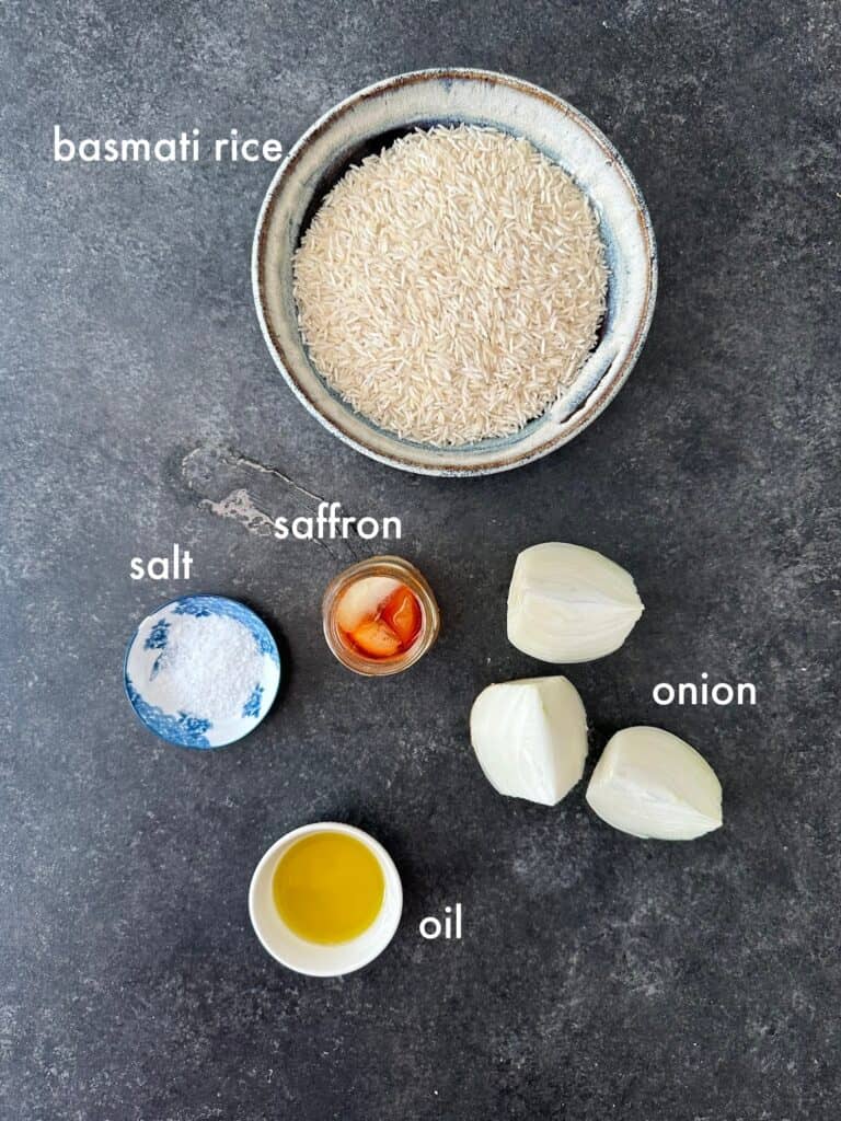 Saffron Rice Recipe • Unicorns in the Kitchen