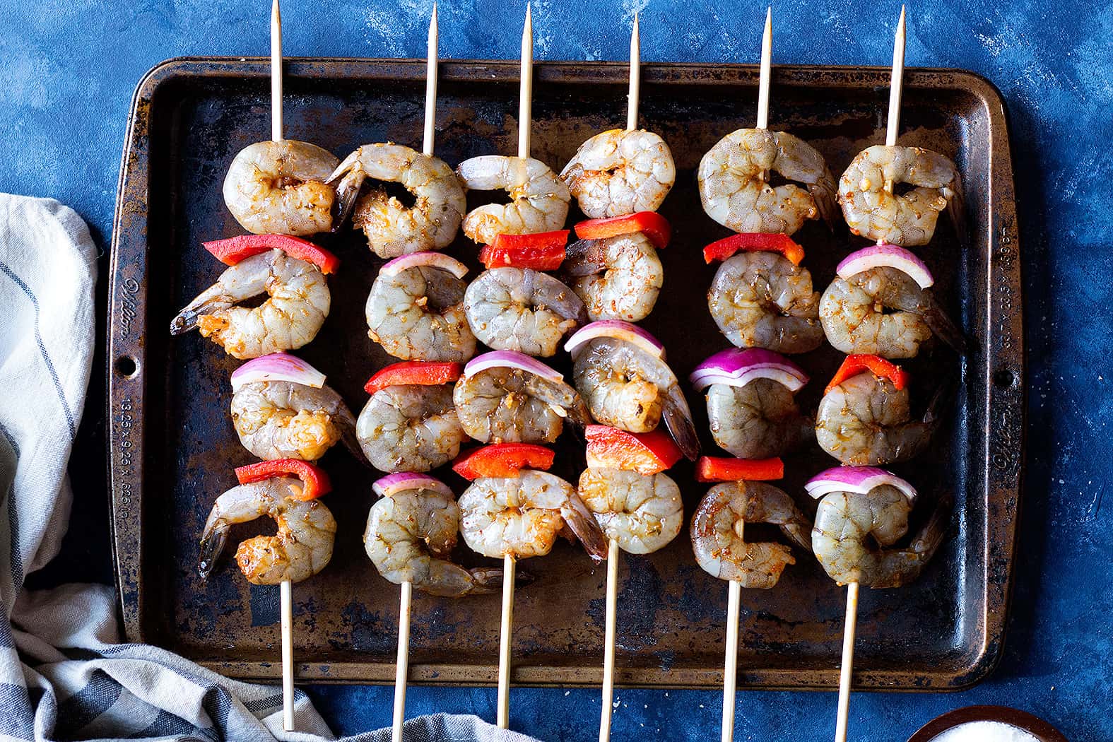 Shrimp Kabobs with Creamy Avocado Sauce • Unicorns in the Kitchen