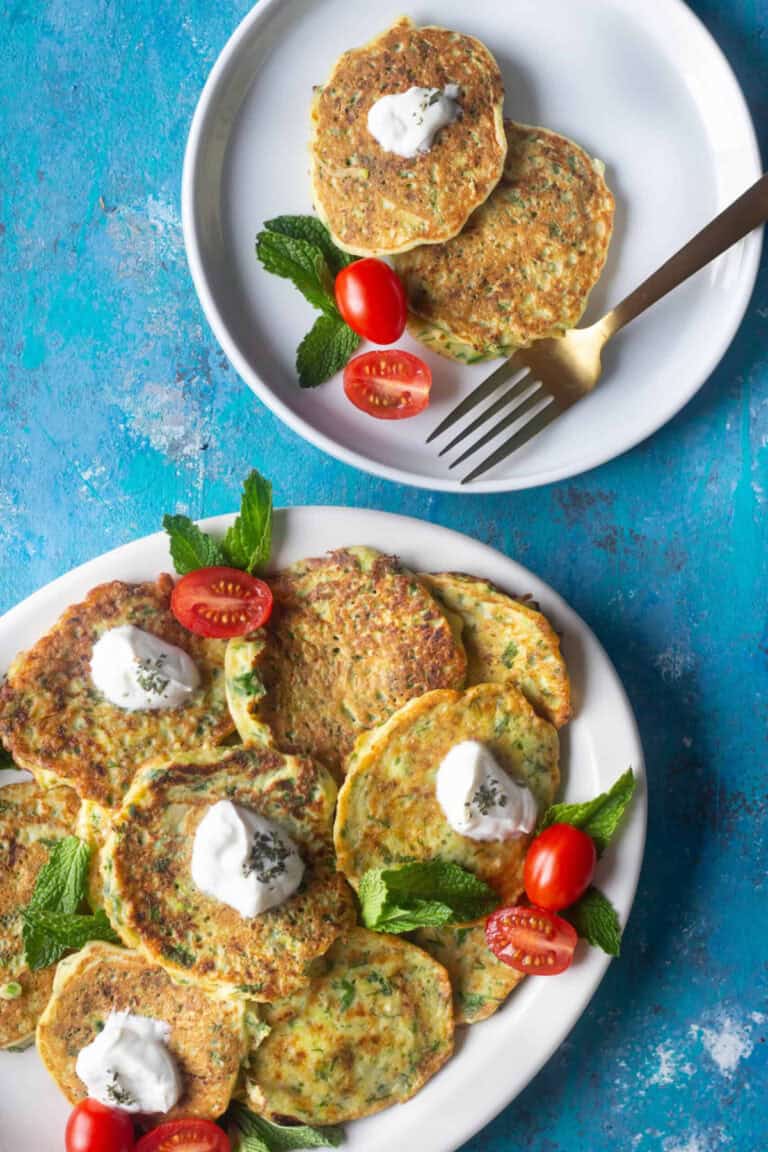 Turkish Mücver (Crispy Zucchini Fritters)