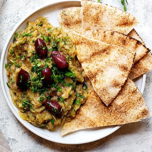 Mutabal (Middle Eastern Eggplant Dip) • Unicorns in the Kitchen