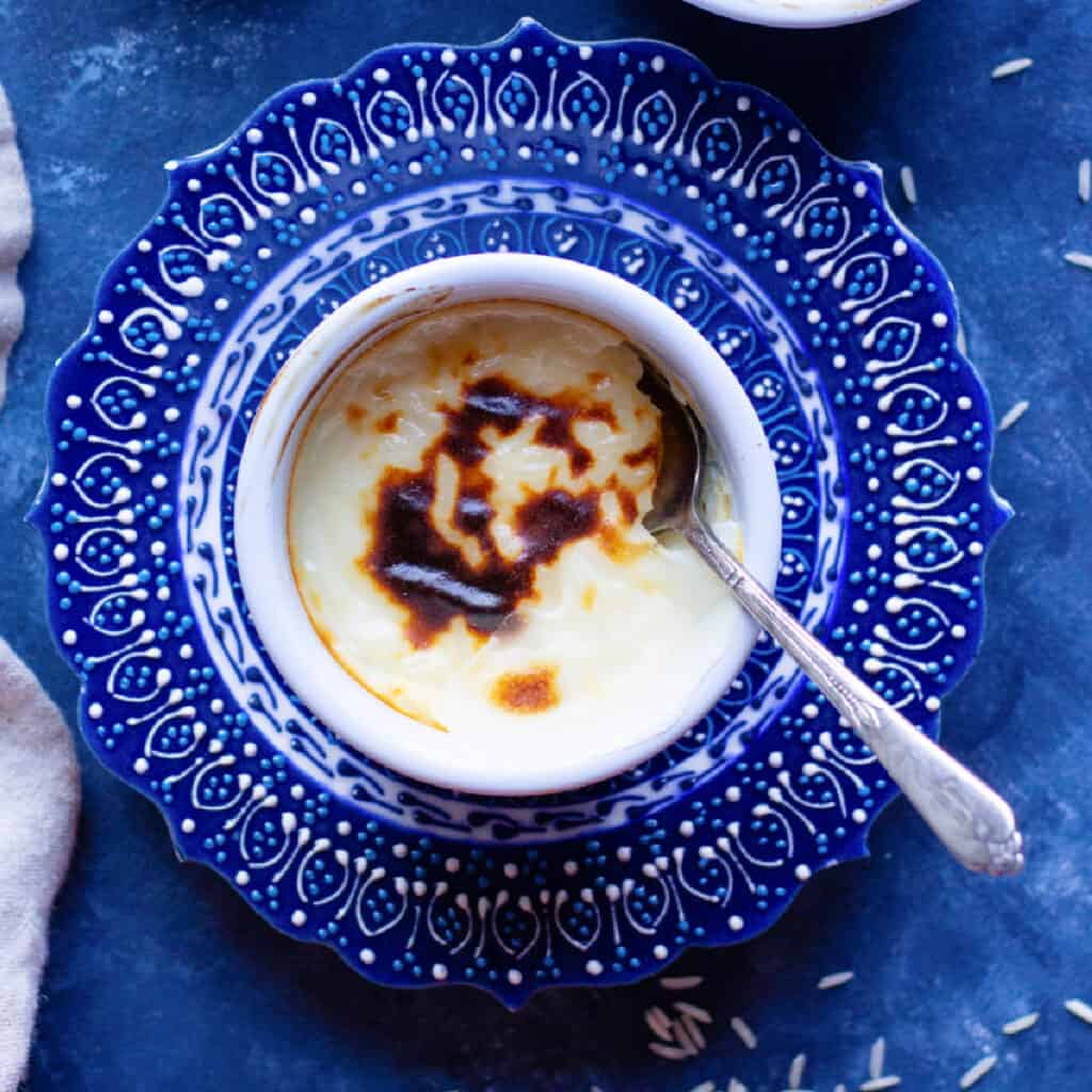 Turkish Rice Pudding Recipe (Sutlac) • Unicorns in the Kitchen