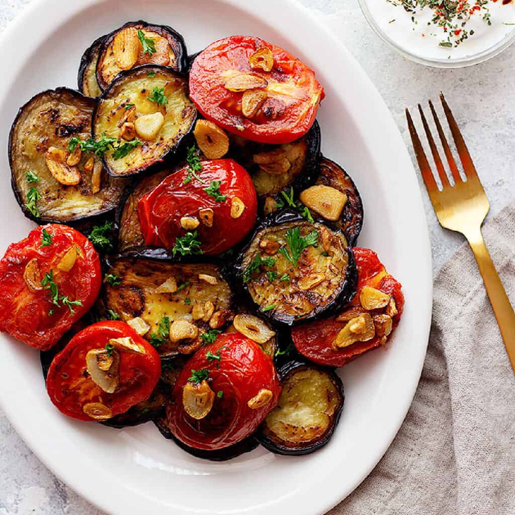 Mutabal (Middle Eastern Eggplant Dip) • Unicorns in the Kitchen