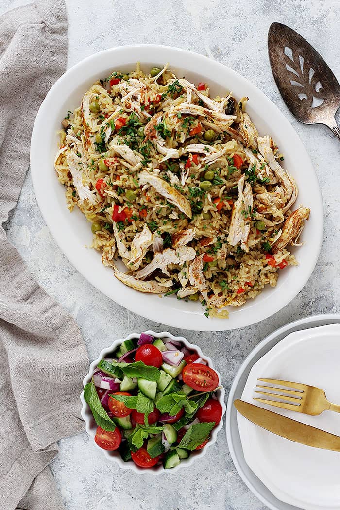 Zereshk Polo Morgh - Persian Barberry Rice with Chicken • Unicorns in ...