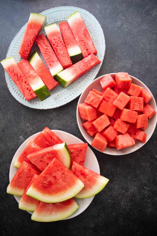 How To Cut A Watermelon (3 Ways) • Unicorns in the Kitchen