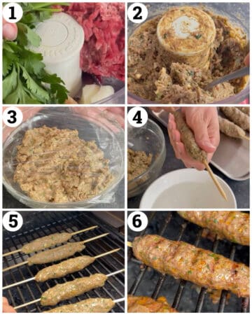 Grilled Kofta Kebab Recipe • Unicorns in the Kitchen
