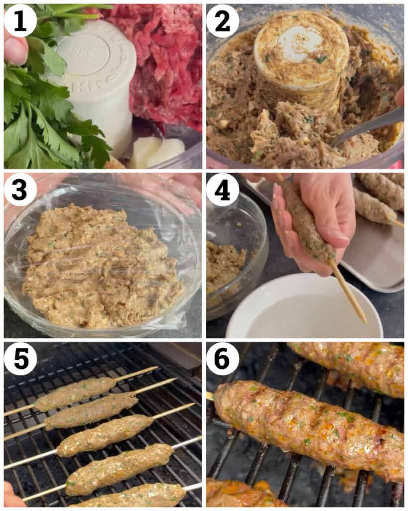 Grilled Kofta Kebab Recipe • Unicorns in the Kitchen