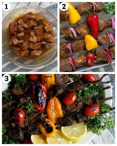Beef Shish Kabobs (So Juicy!) • Unicorns in the Kitchen