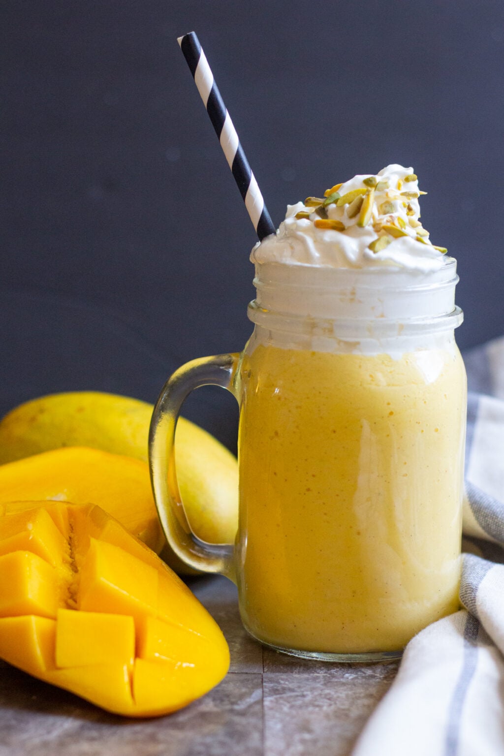 Mango Milkshake with Cardamom [Video] • Unicorns in the Kitchen