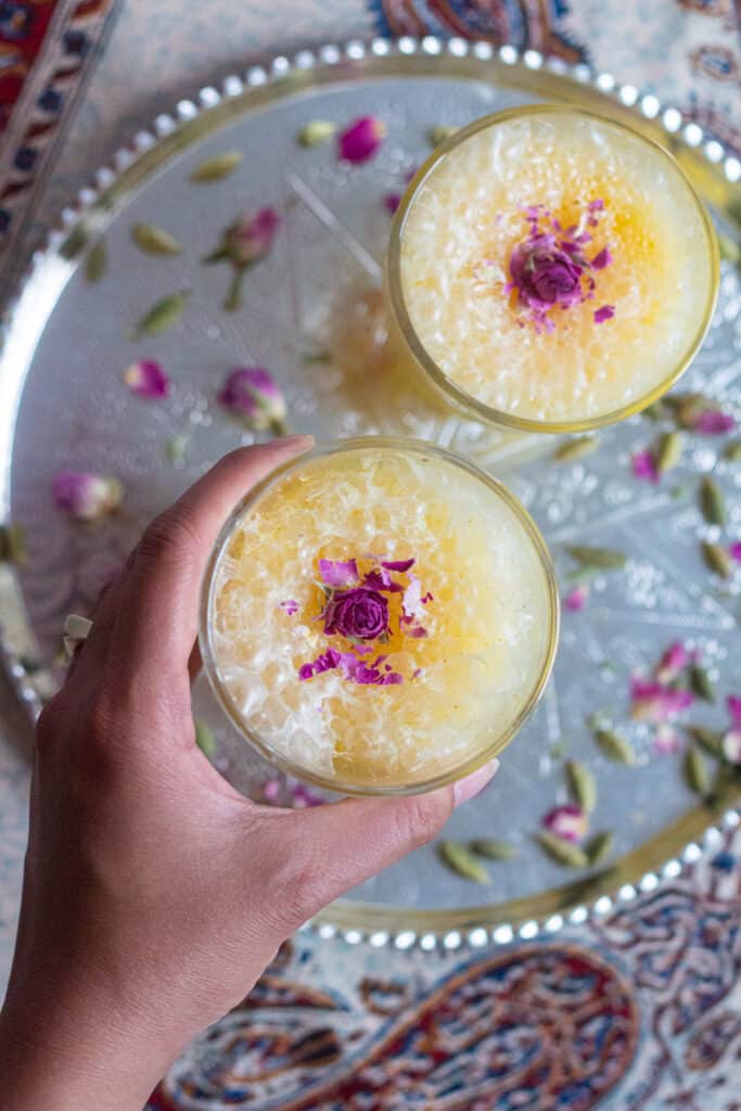 Saffron Milkshake Recipe • Unicorns in the kitchen