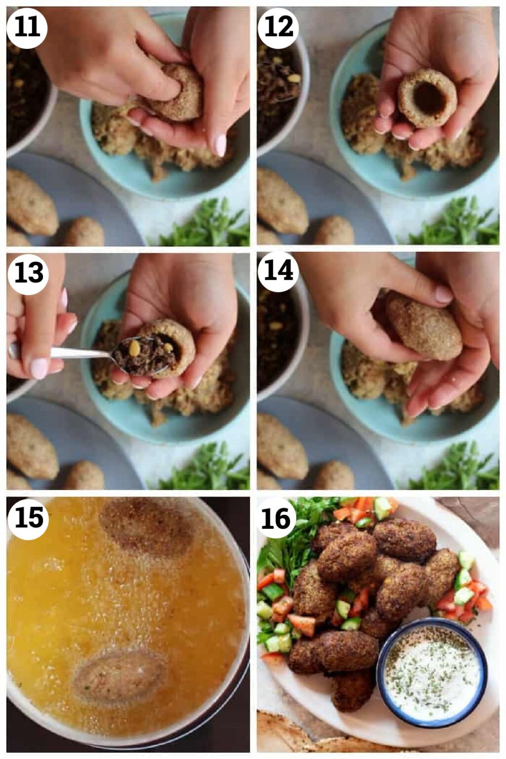 Kibbeh Recipe (Baked Or Fried) • Unicorns in the Kitchen