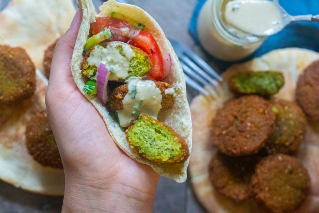 Homemade Falafel Recipe (Step-By-Step) • Unicorns in the Kitchen