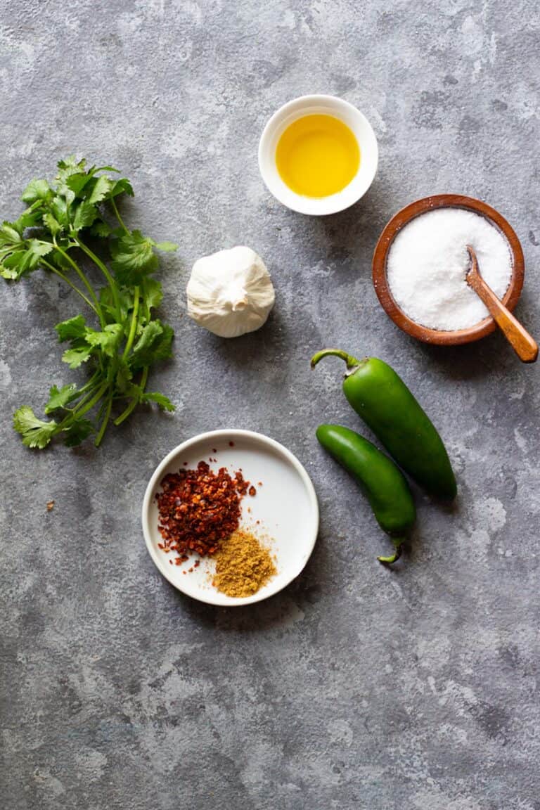Zhoug Recipe (Spicy Cilantro Sauce) • Unicorns in the Kitchen