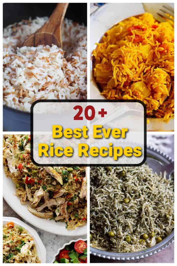 20+ Easy Rice Recipes You'll Love! • Unicorns in the Kitchen