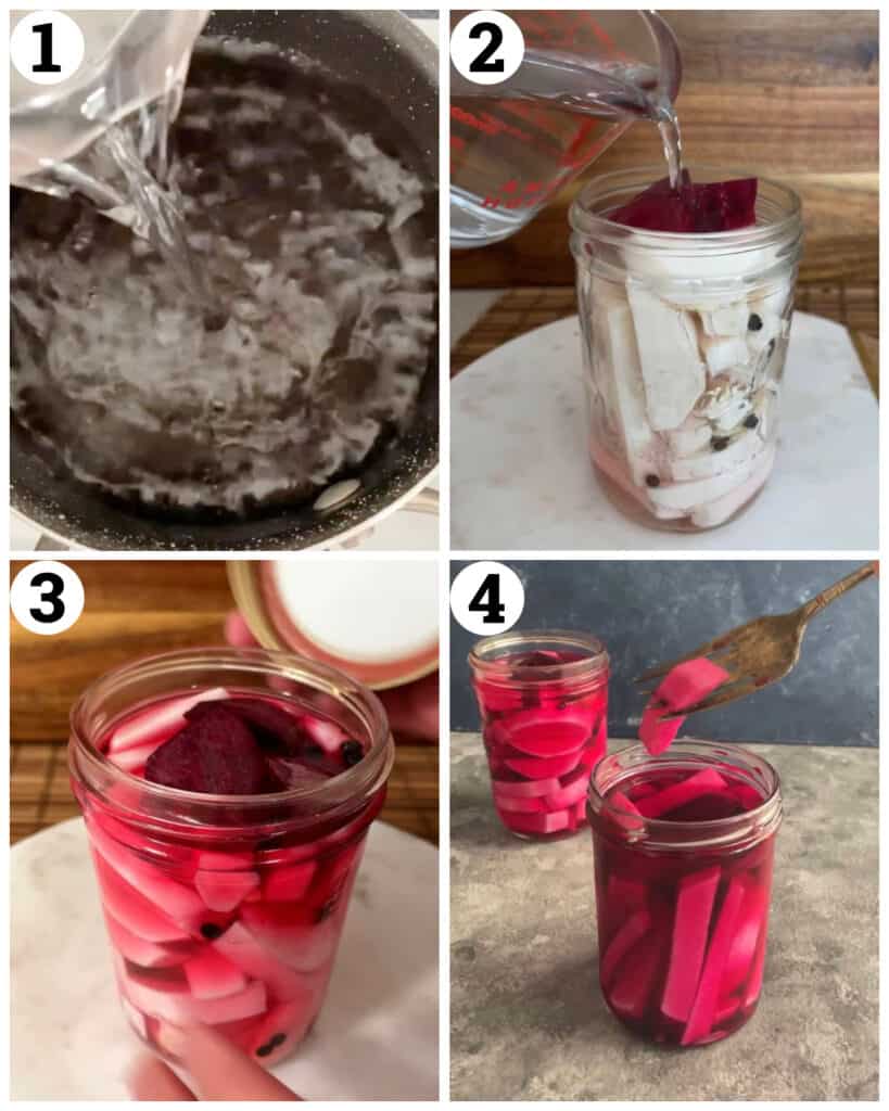 Middle Eastern Pickled Turnips • Unicorns in the Kitchen