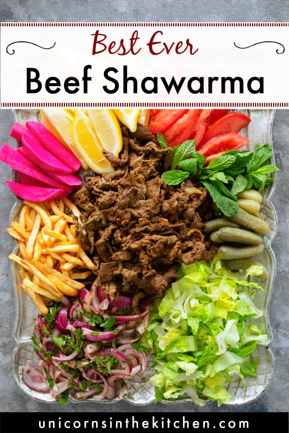 Best Beef Shawarma • Unicorns in the Kitchen