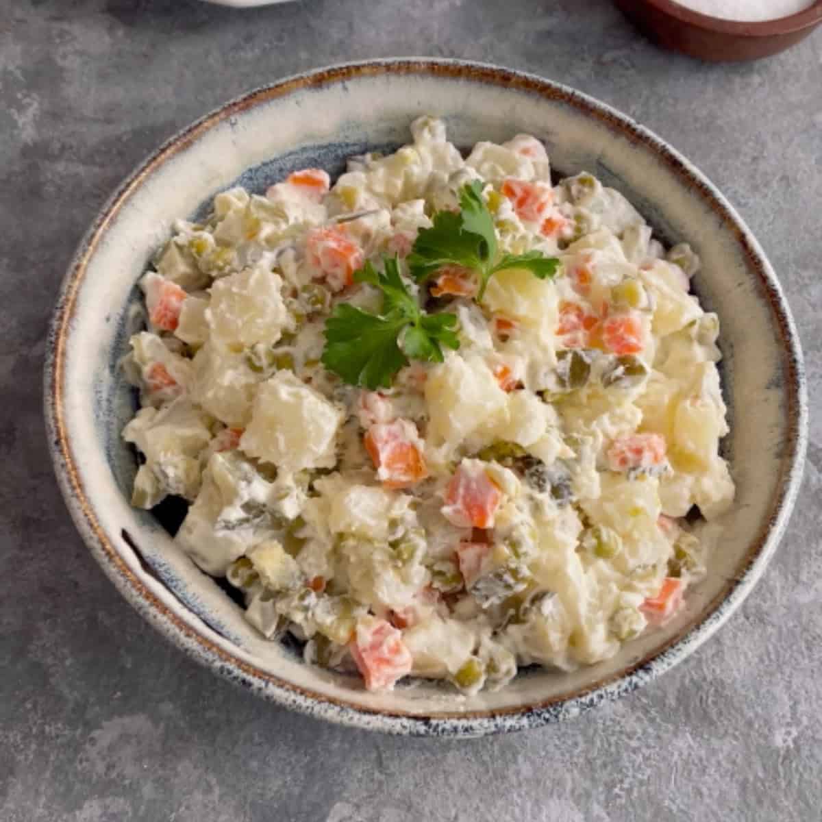 Olivier Salad (Russian Potato Salad) • Unicorns in the Kitchen