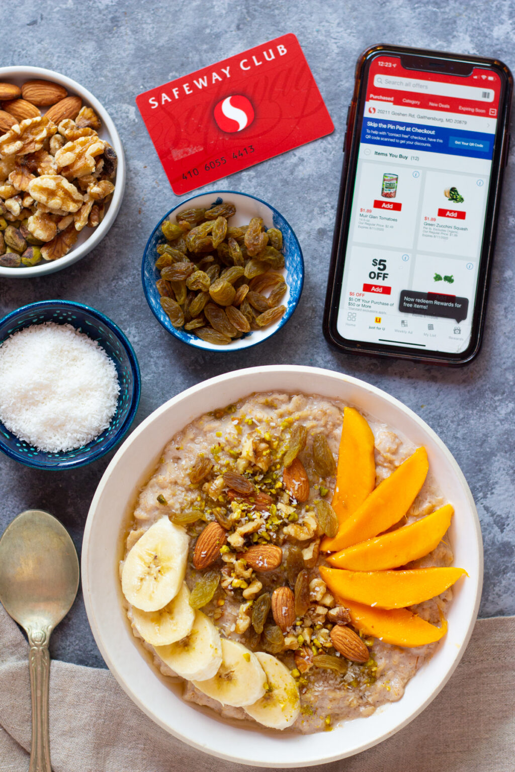 Creamy Oatmeal Recipe Middle Eastern Style • Unicorns in the Kitchen