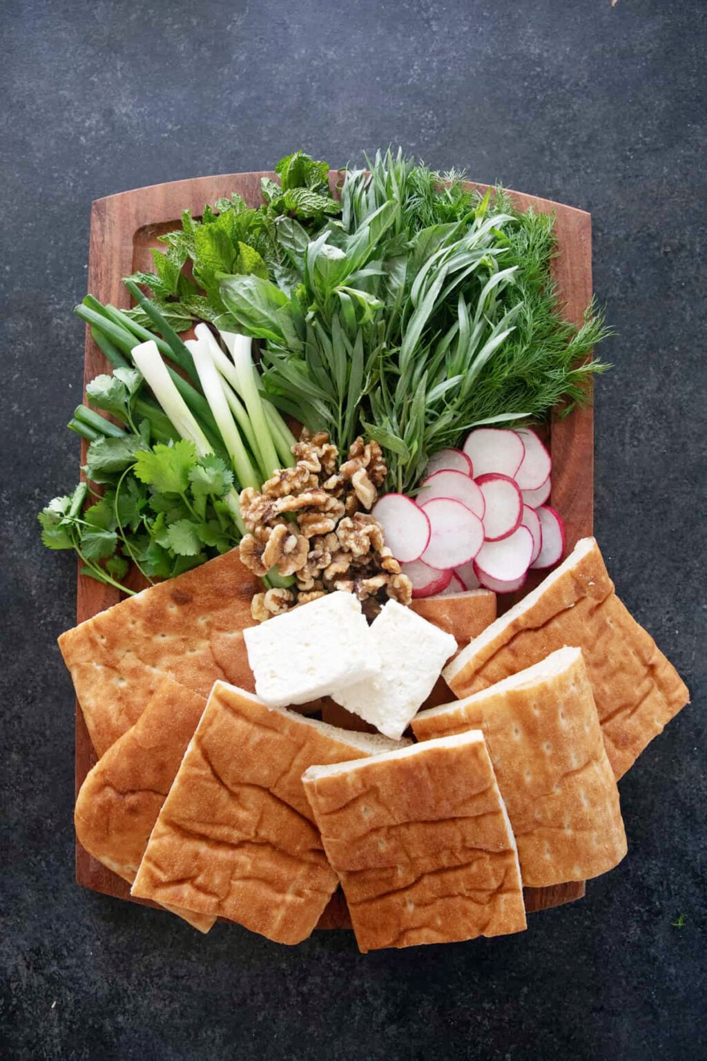 Sabzi Khordan (Persian Herb Platter) • Unicorns in the Kitchen