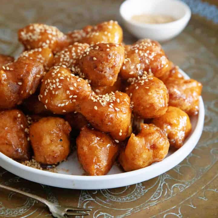 Luqaimat Middle Eastern Sweet Dumplings • Unicorns in the Kitchen