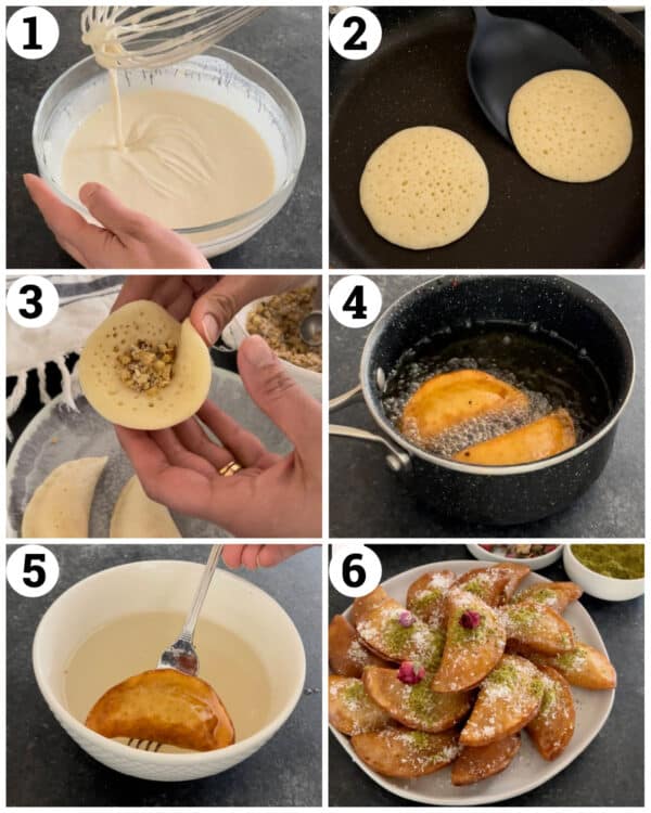 Best Qatayef Recipe • Unicorns in the Kitchen