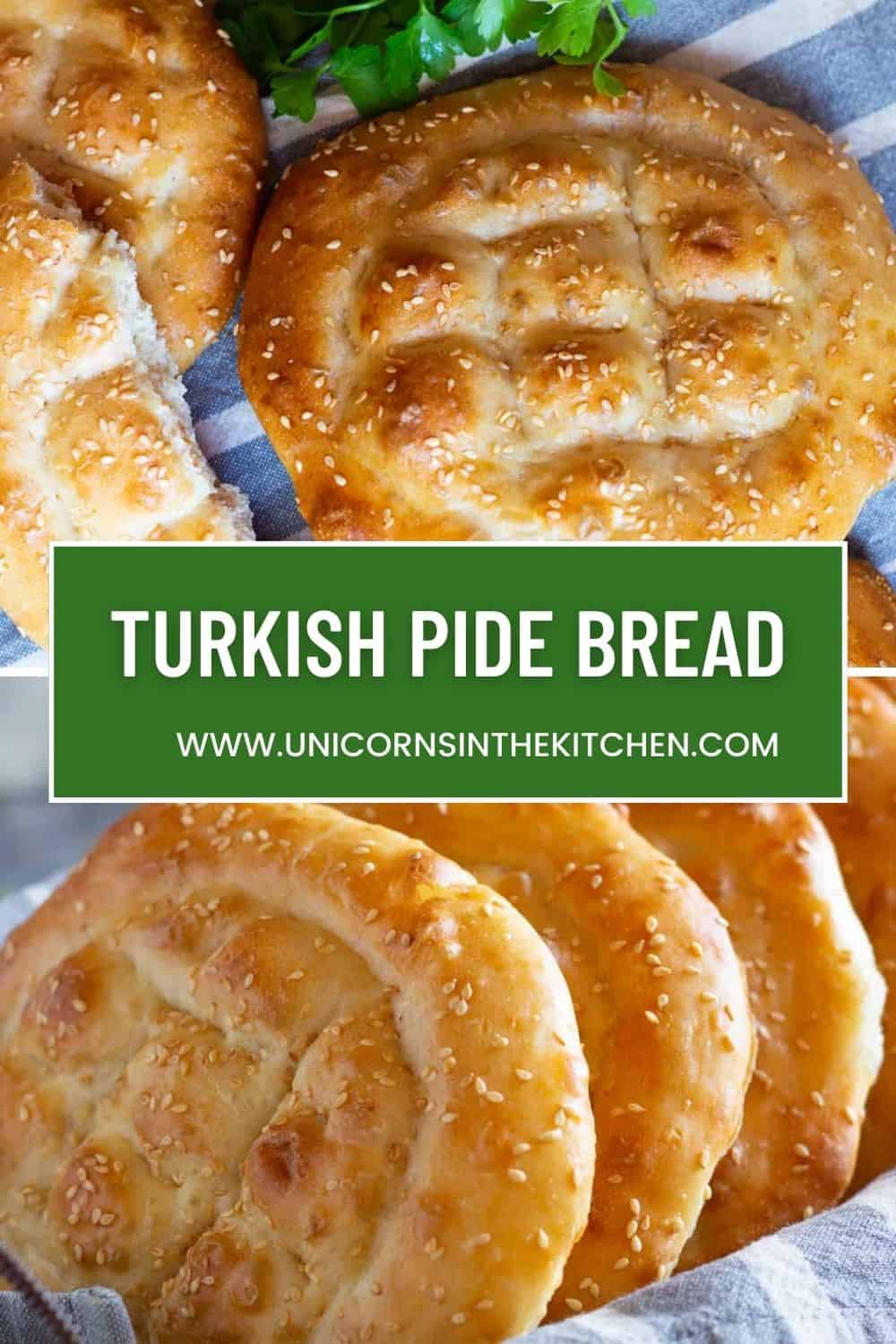 Turkish Pide Bread (Ramazan Pidesi) • Unicorns in the Kitchen