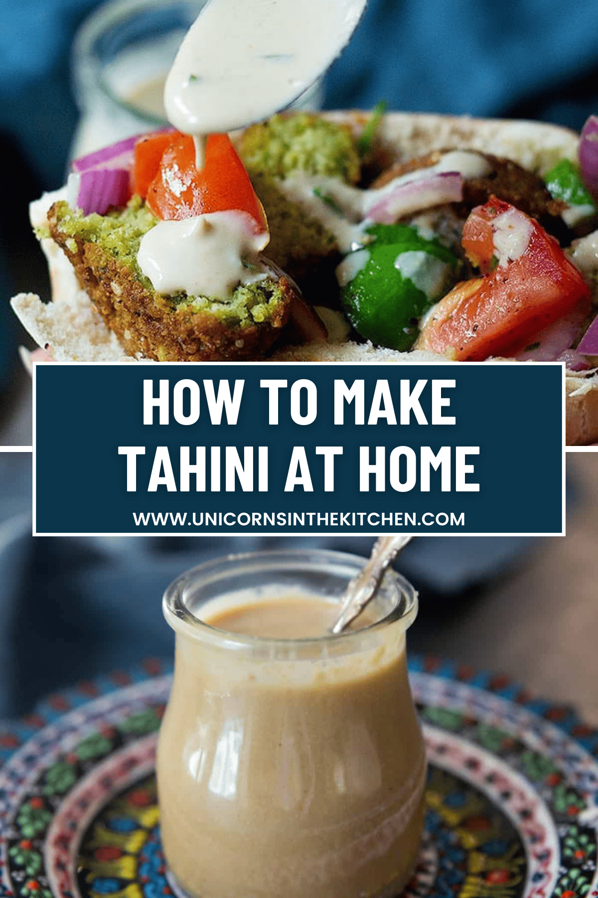 Tahini Recipe • Unicorns in the Kitchen