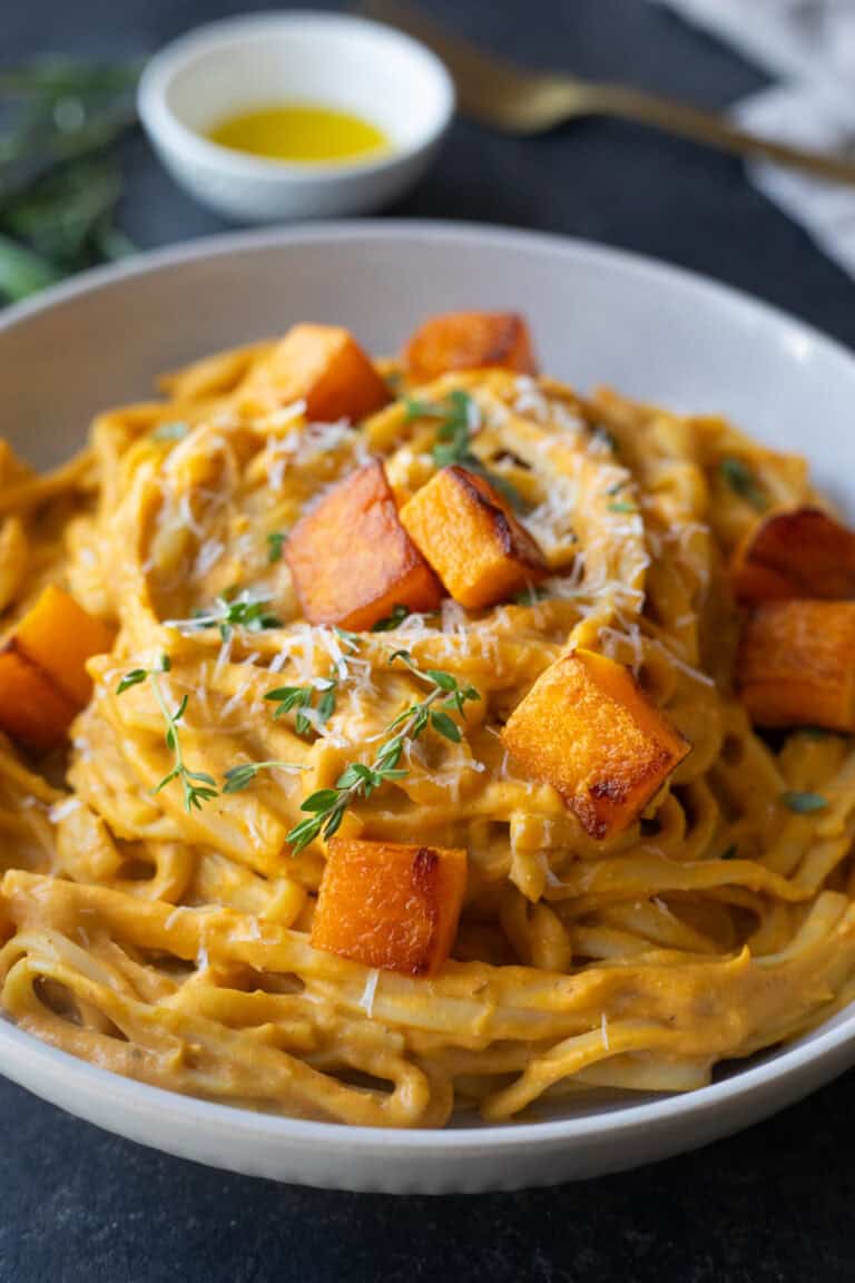 Creamy Butternut Squash Pasta • Unicorns in the Kitchen