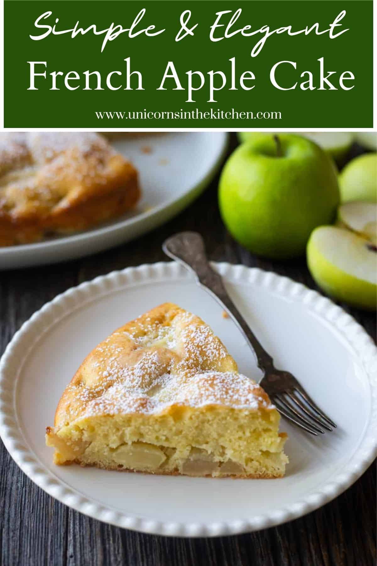 French Apple Cake • Unicorns in the Kitchen
