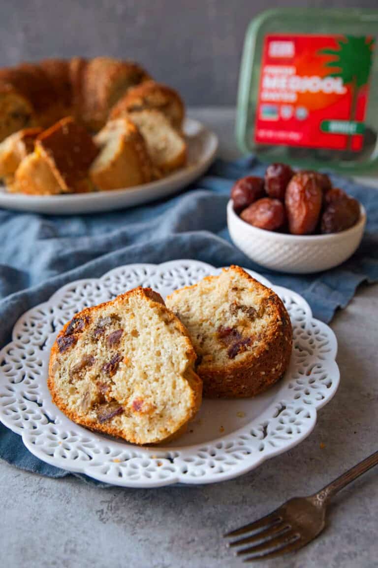 Tahini Date Cake Recipe • Unicorns in the Kitchen
