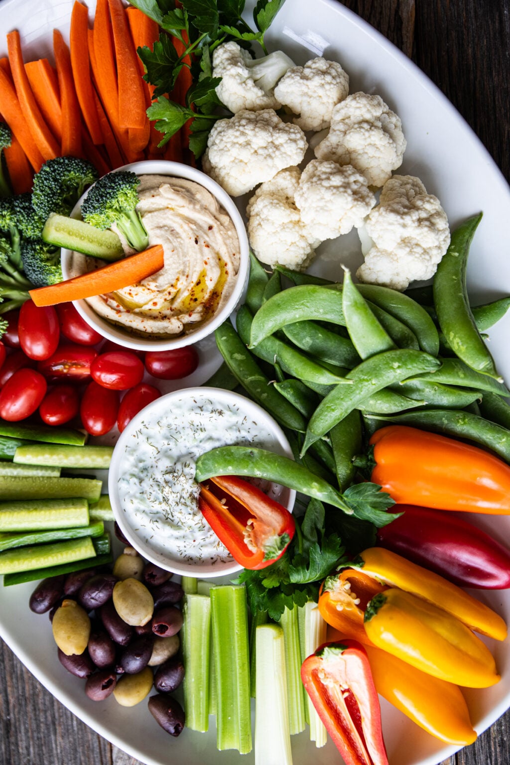 Easy Crudités Platter • Unicorns in the Kitchen