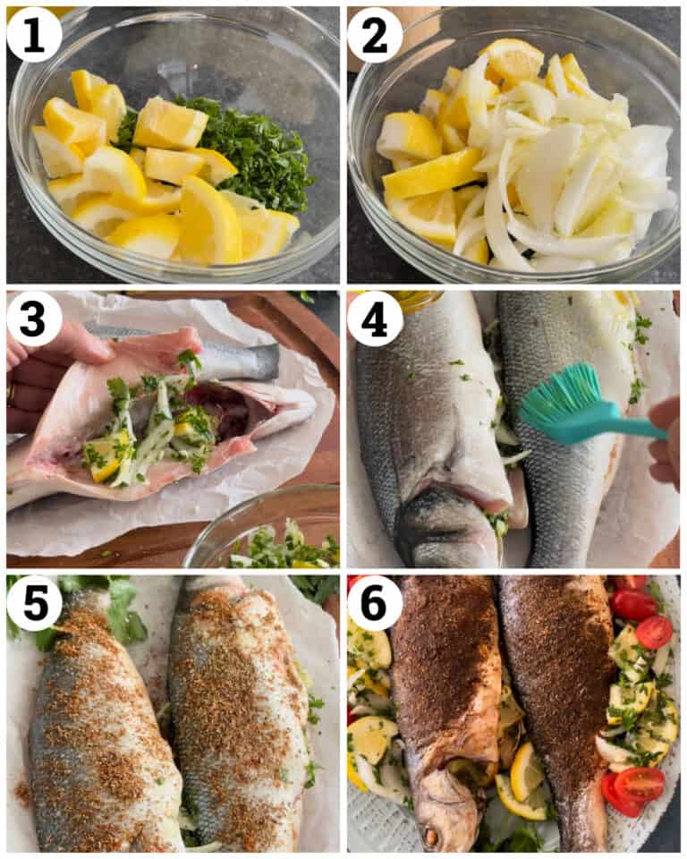 Mediterranean Roasted Branzino Recipe