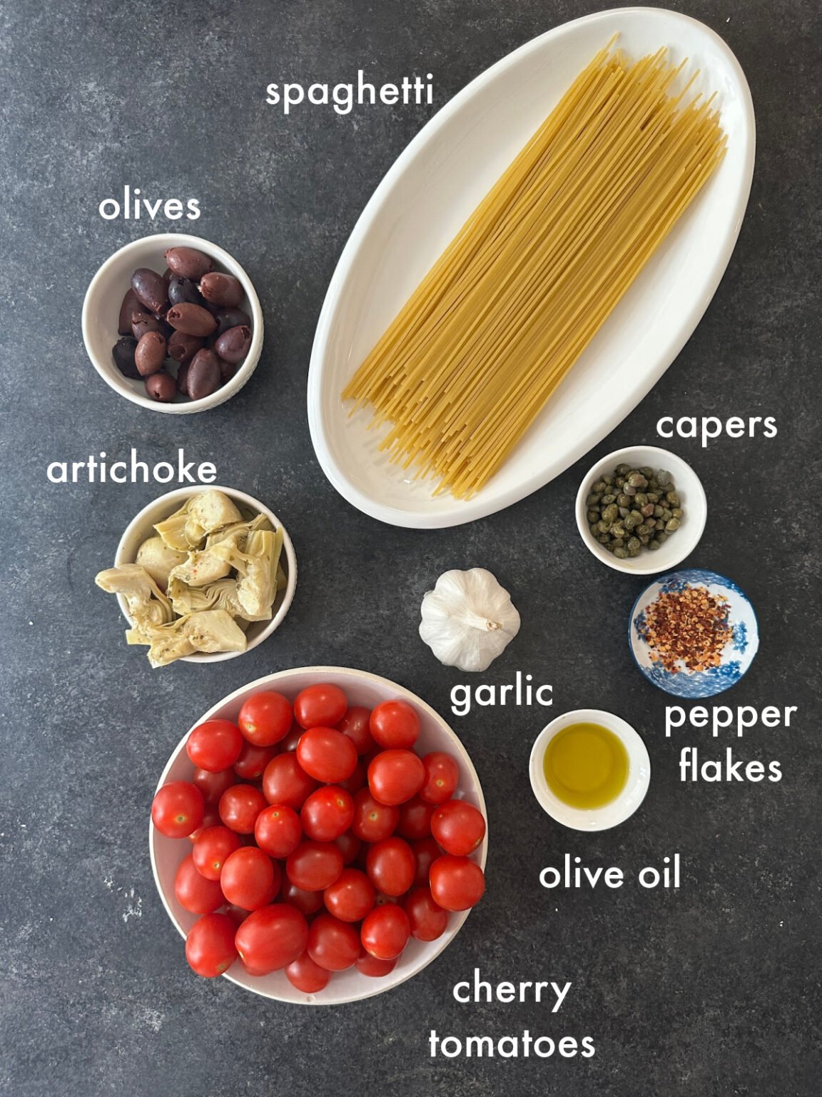 Mediterranean Pasta with Artichokes and Olives • Unicorns in the Kitchen