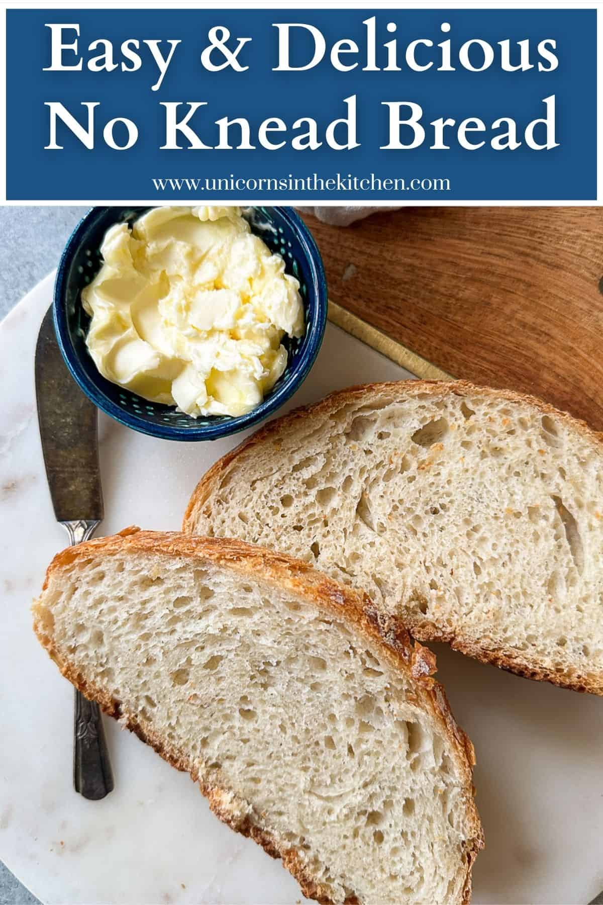 No Knead Bread Recipe • Unicorns in the Kitchen