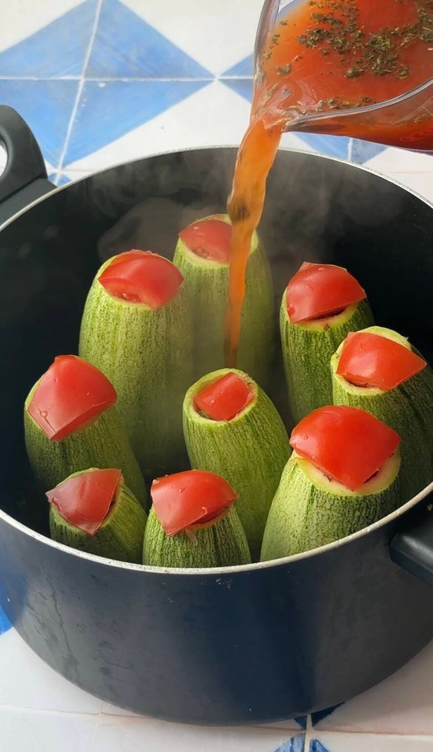 Kabak Dolmasi - Turkish Stuffed Zucchini • Unicorns in the Kitchen