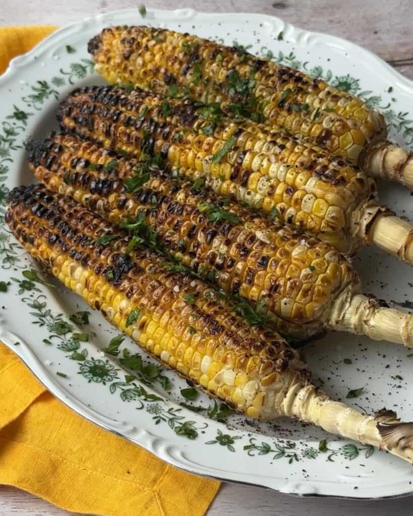 Grilled Corn on the Cob • Unicorns in the Kitchen