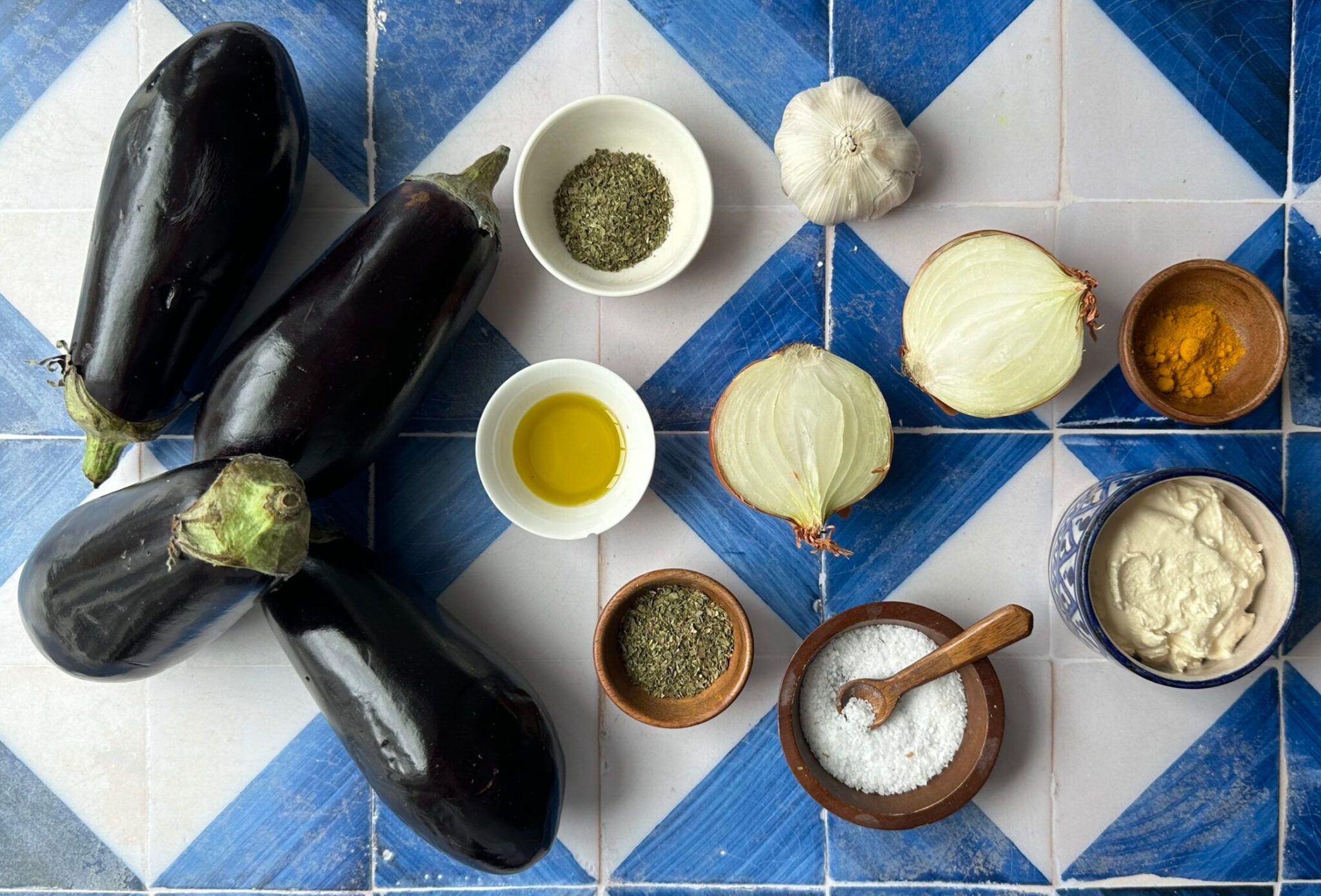 Kashke Bademjan - Persian Eggplant Dip • Unicorns in the Kitchen