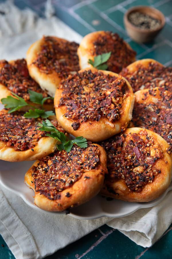 Turkish Biberli Ekmek (Hatay Pepper Paste Bread) • Unicorns in the Kitchen
