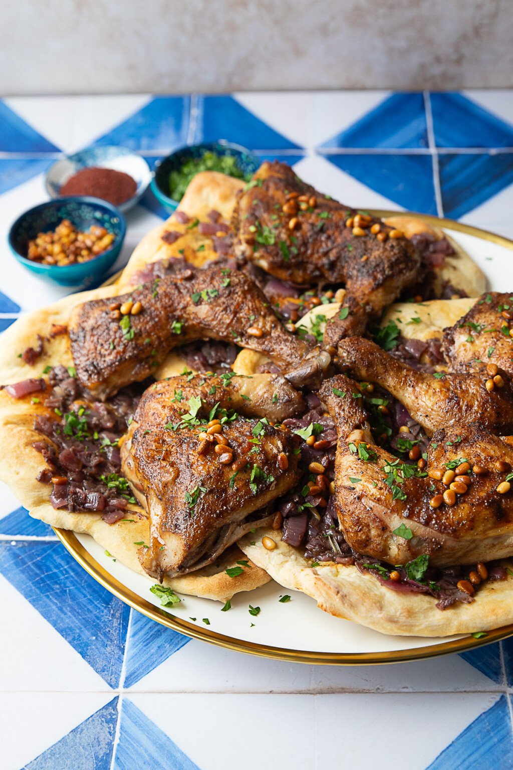 Musakhan (Palestinian Sumac Chicken and Onion) • Unicorns in the Kitchen