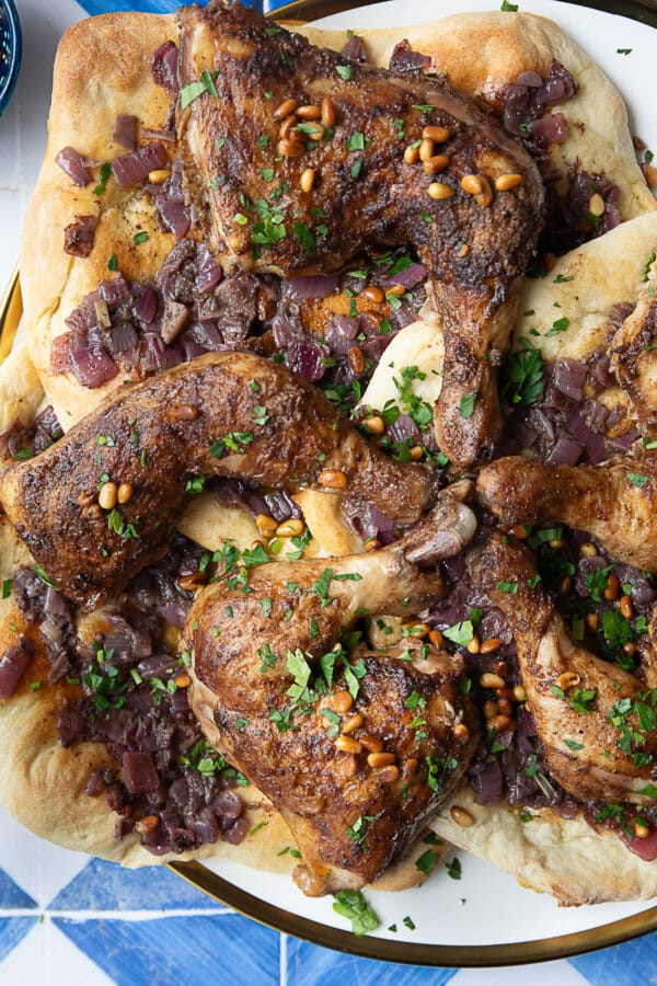 Musakhan: Sumac Chicken and Onions