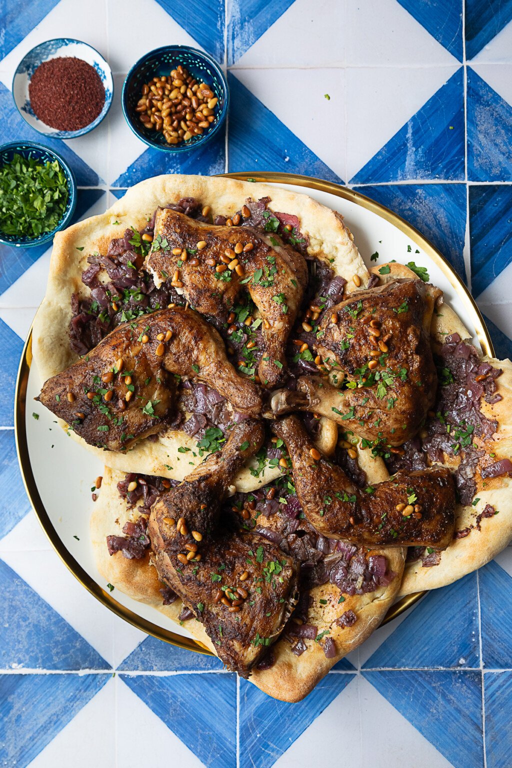 Musakhan: Sumac Chicken and Onions