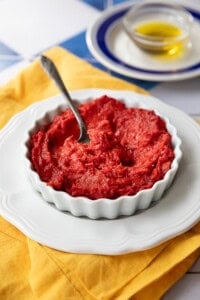 Turkish Red Pepper Paste (Biber Salçası) • Unicorns in the Kitchen