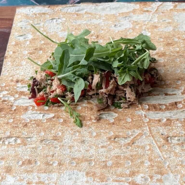 Mediterranean Tuna Wrap • Unicorns in the Kitchen