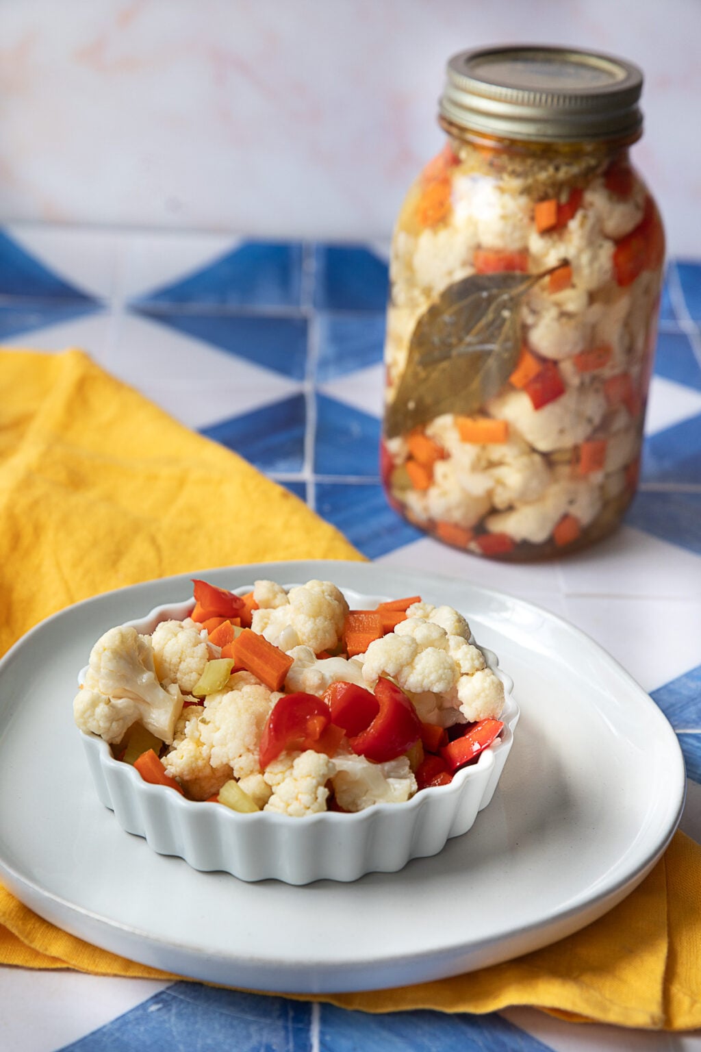 Homemade Giardiniera Recipe (Italian Pickled Vegetables) • Unicorns in ...