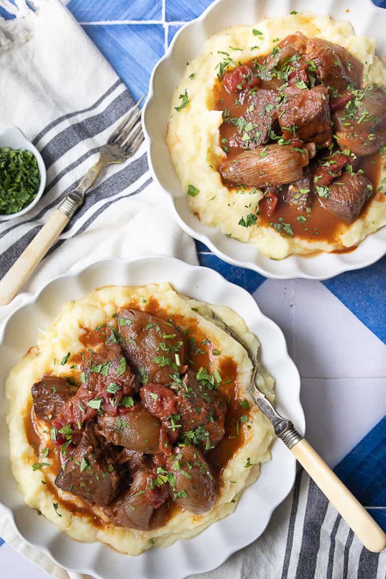 Stifado (Greek Beef Stew) • Unicorns in the Kitchen