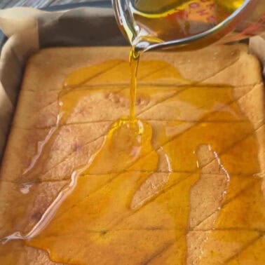 Persian Saffron Cake (Cake Sharbati) • Unicorns in the Kitchen