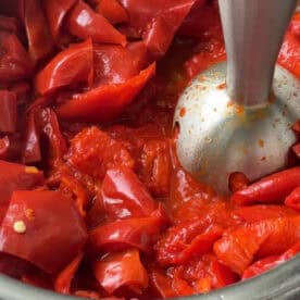 Turkish Red Pepper Paste (Biber Salçası) • Unicorns in the Kitchen